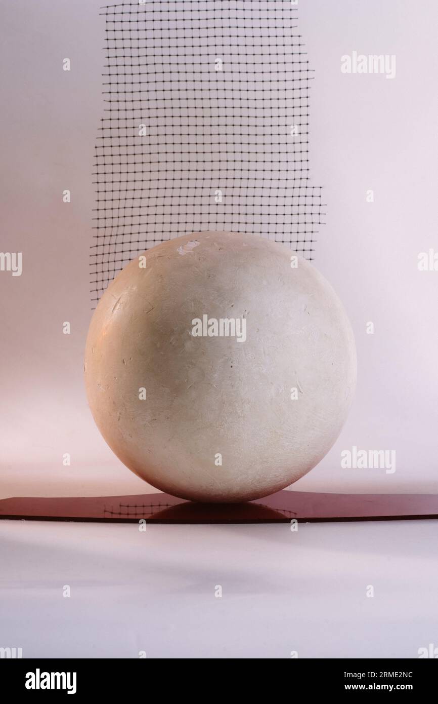 security ball on white background Stock Photo - Alamy