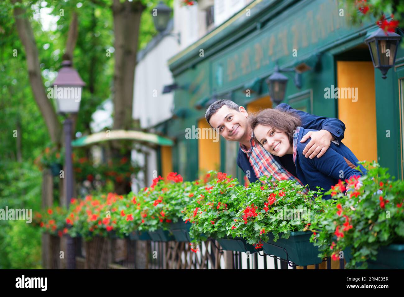 Woman france hotel balcony hi-res stock photography and images - Alamy