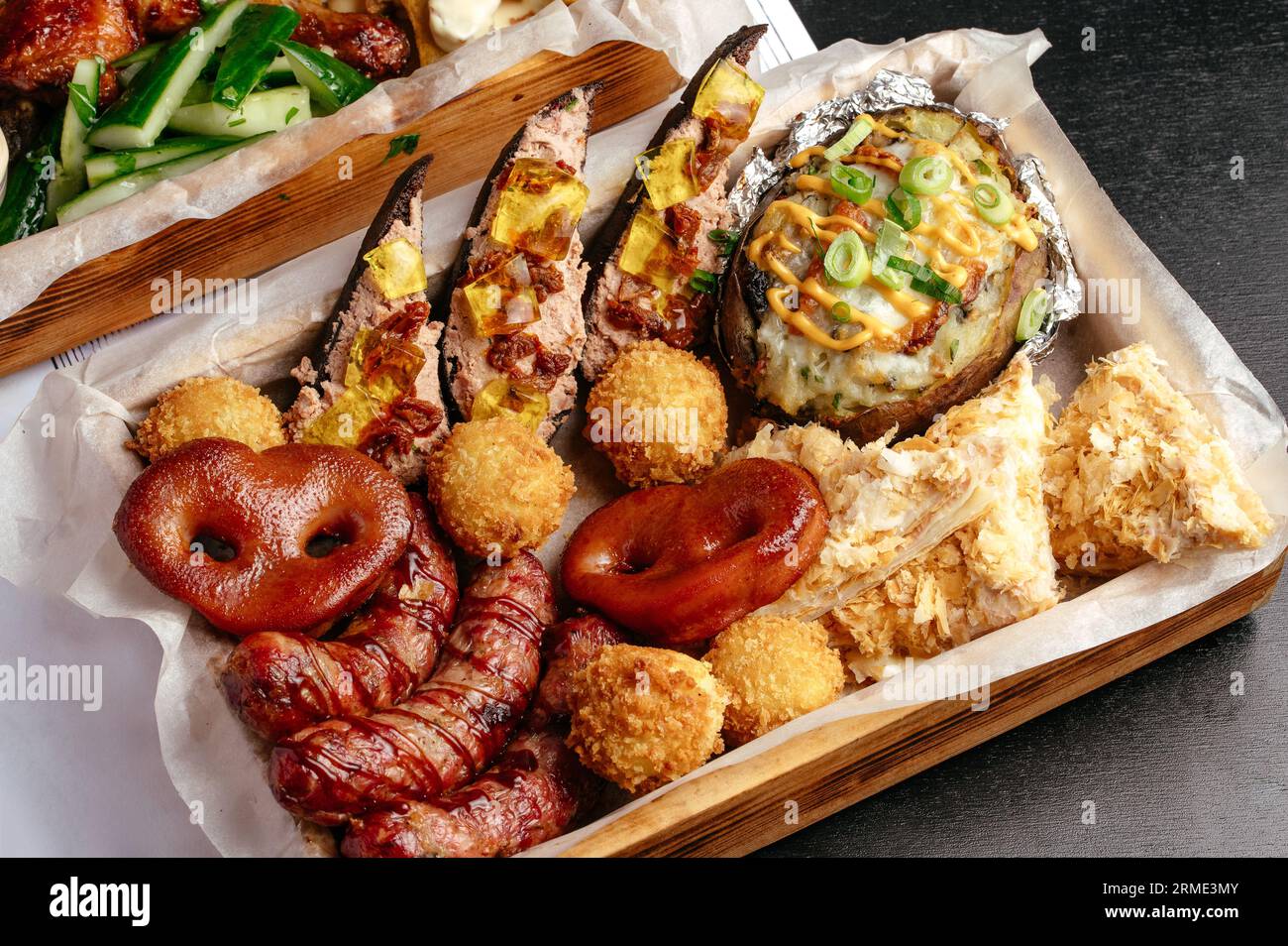 Variety fast food menu hi-res stock photography and images - Alamy