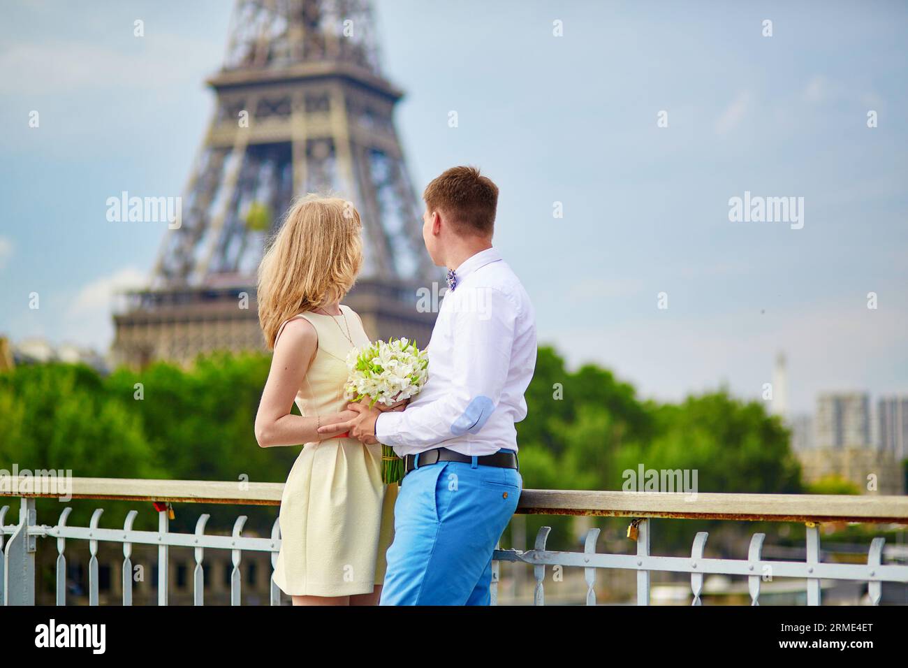 Young french married couple hi-res stock photography and images - Alamy