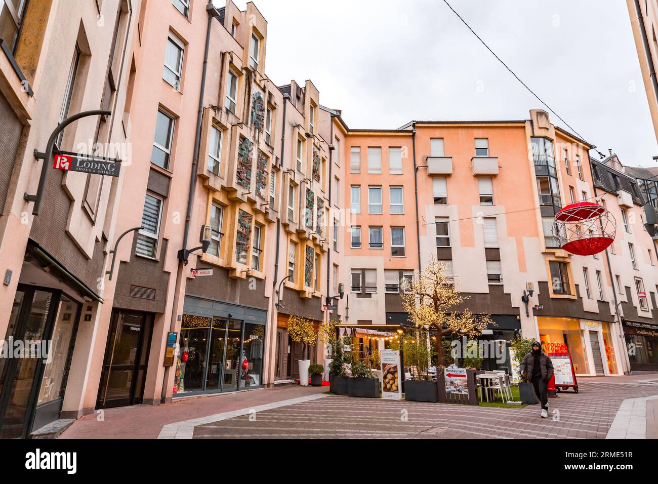Metz france street hi-res stock photography and images - Alamy