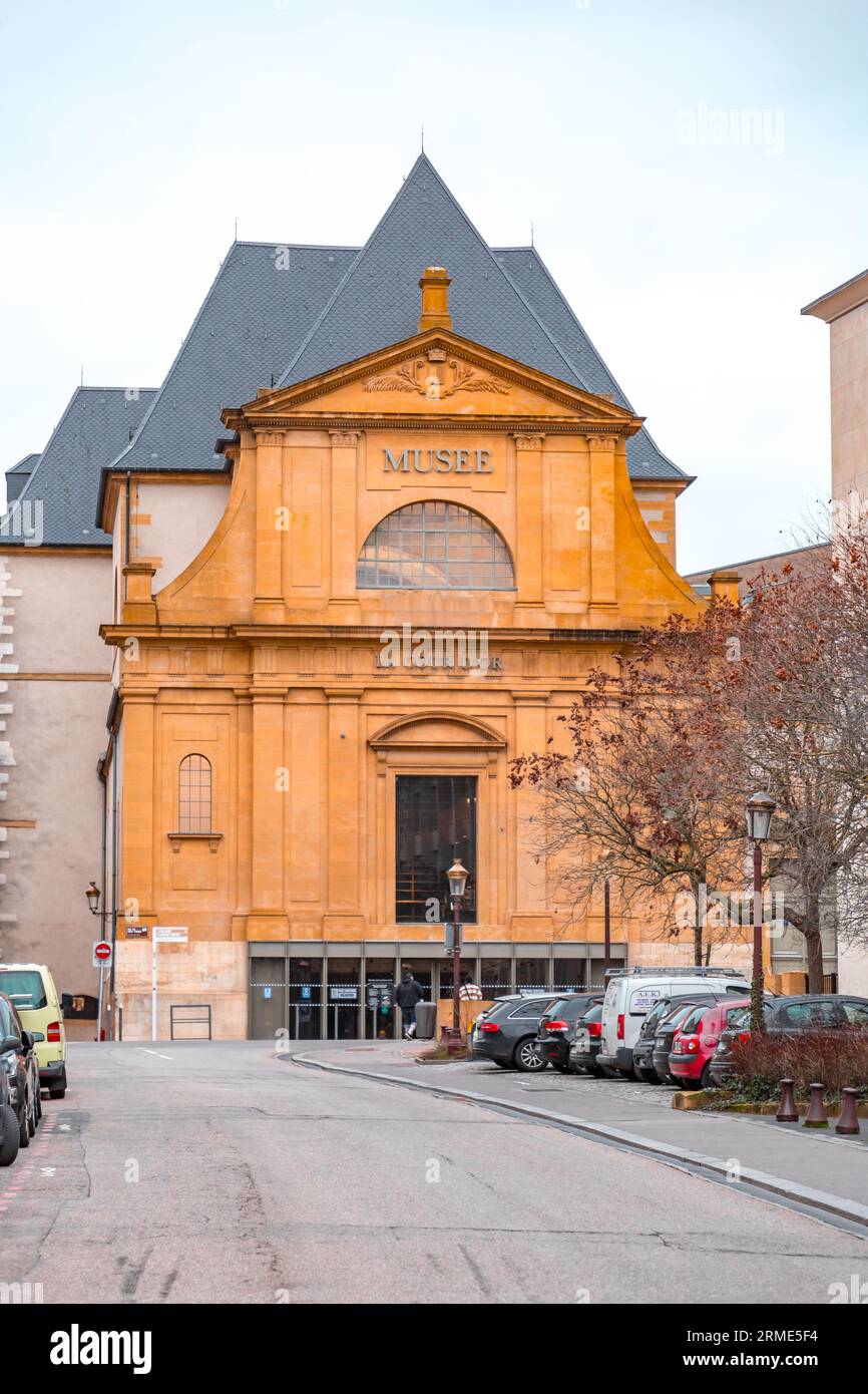 Metz, France - January 23, 2022: The Museum of Metz, Musee de la Cour d ...