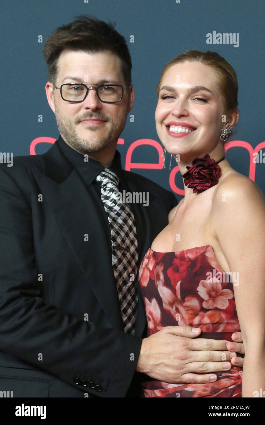 LOS ANGELES - AUG 27: Dave Wiskus, Yulia Skye at the 2023 Streamy ...