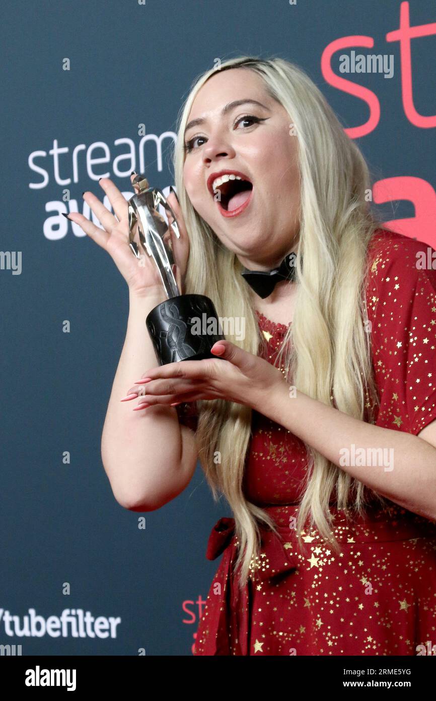LOS ANGELES - AUG 27: ivienne Medrano, Vivziepop at the 2023 Streamy ...