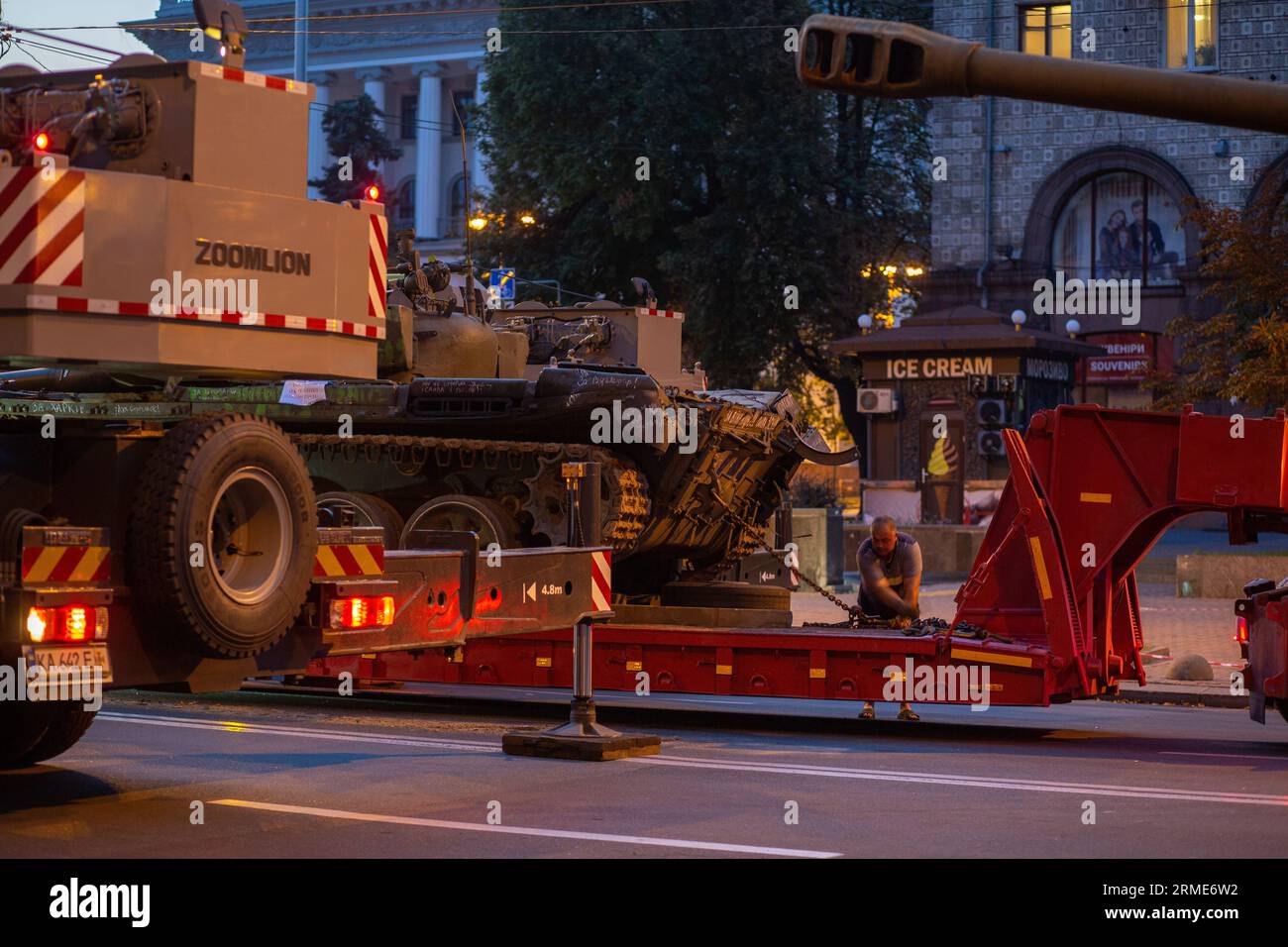 Ukraine military trucks hi-res stock photography and images - Alamy