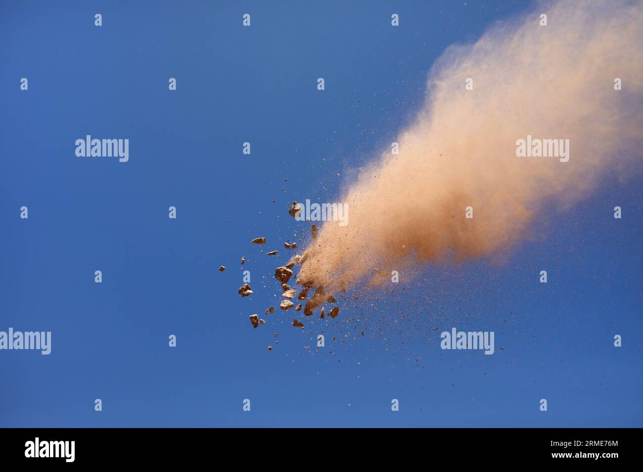 Dust trail hi-res stock photography and images - Alamy