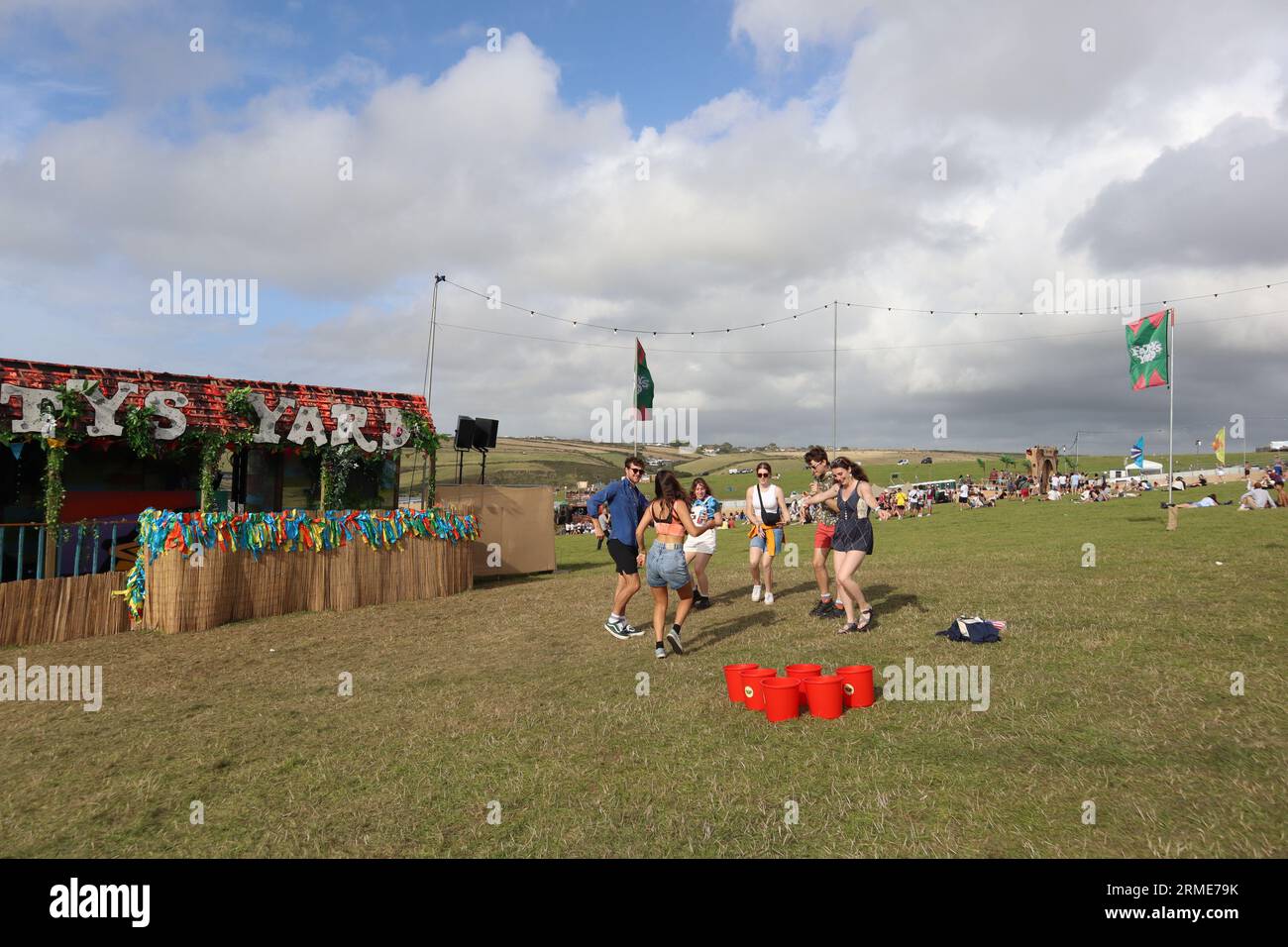 Boardmasters Music Festival Newquay Cornwall 2023 Stock Photo - Alamy