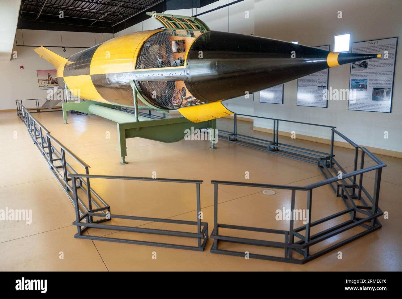 White Sands Missile Range Museum in New Mexico Stock Photo - Alamy