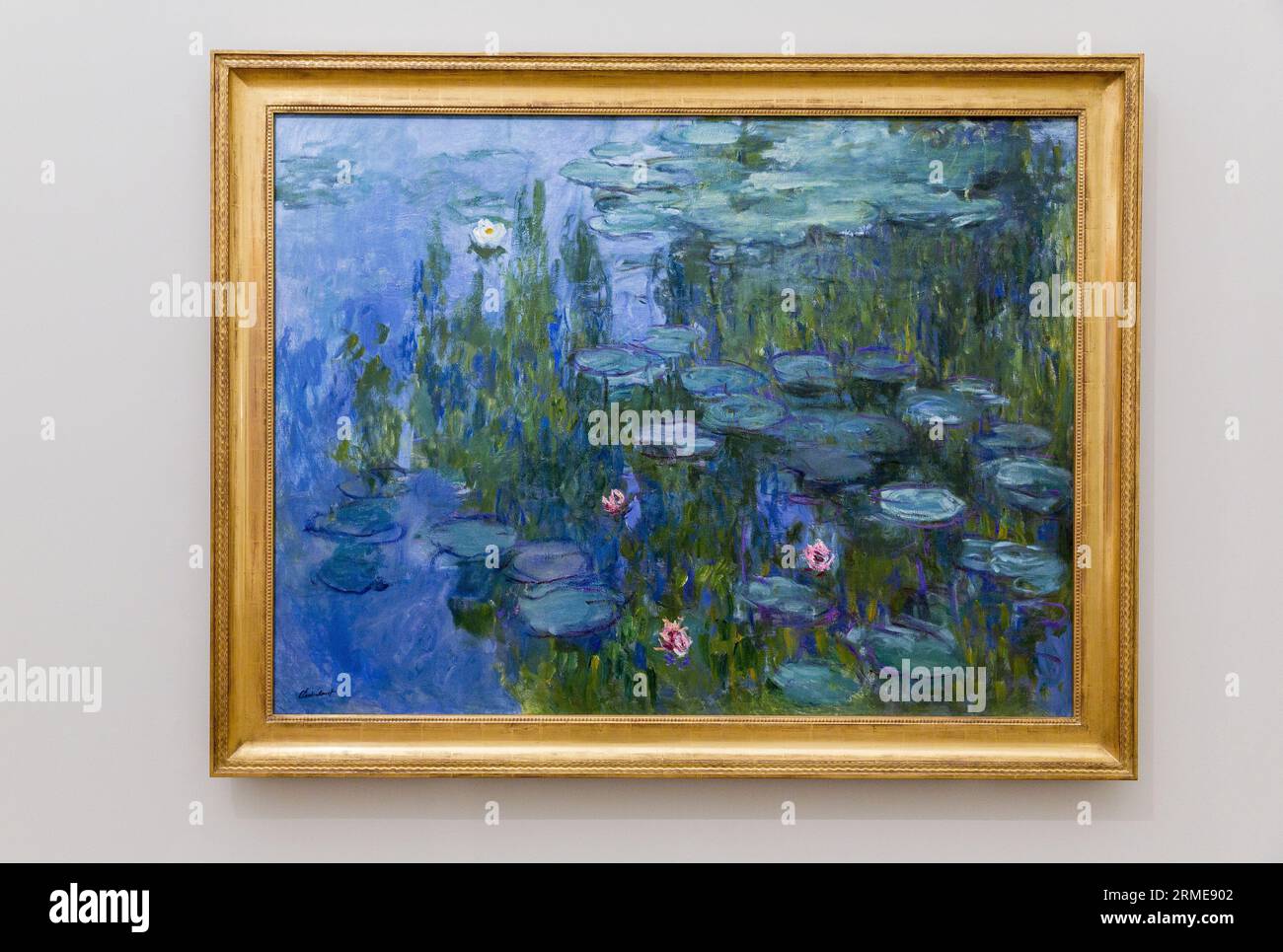 Claude Monet painting Stock Photo - Alamy