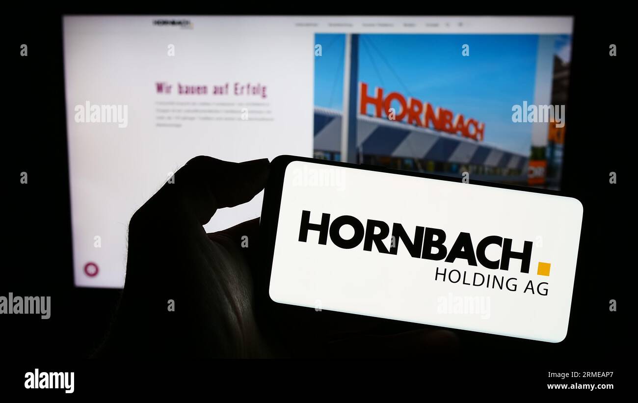 Hornbach holding hi-res stock photography and images - Alamy