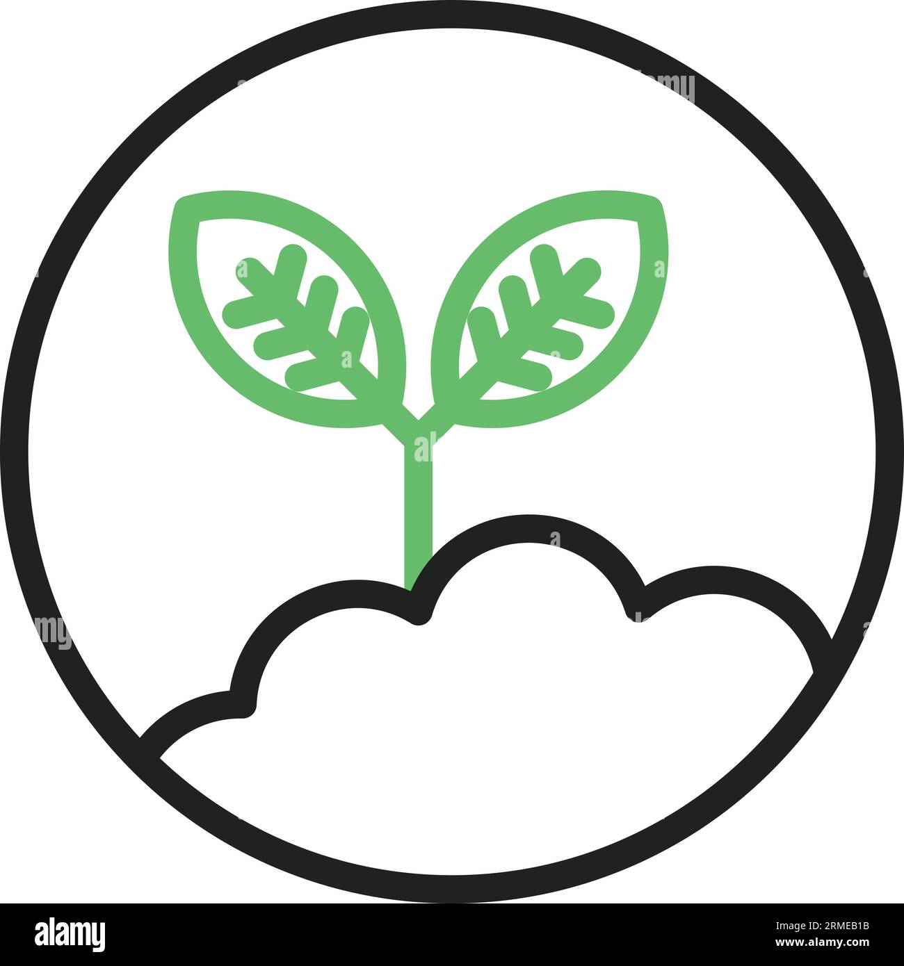 Tree Planting Icon image. Suitable for mobile application Stock Vector ...