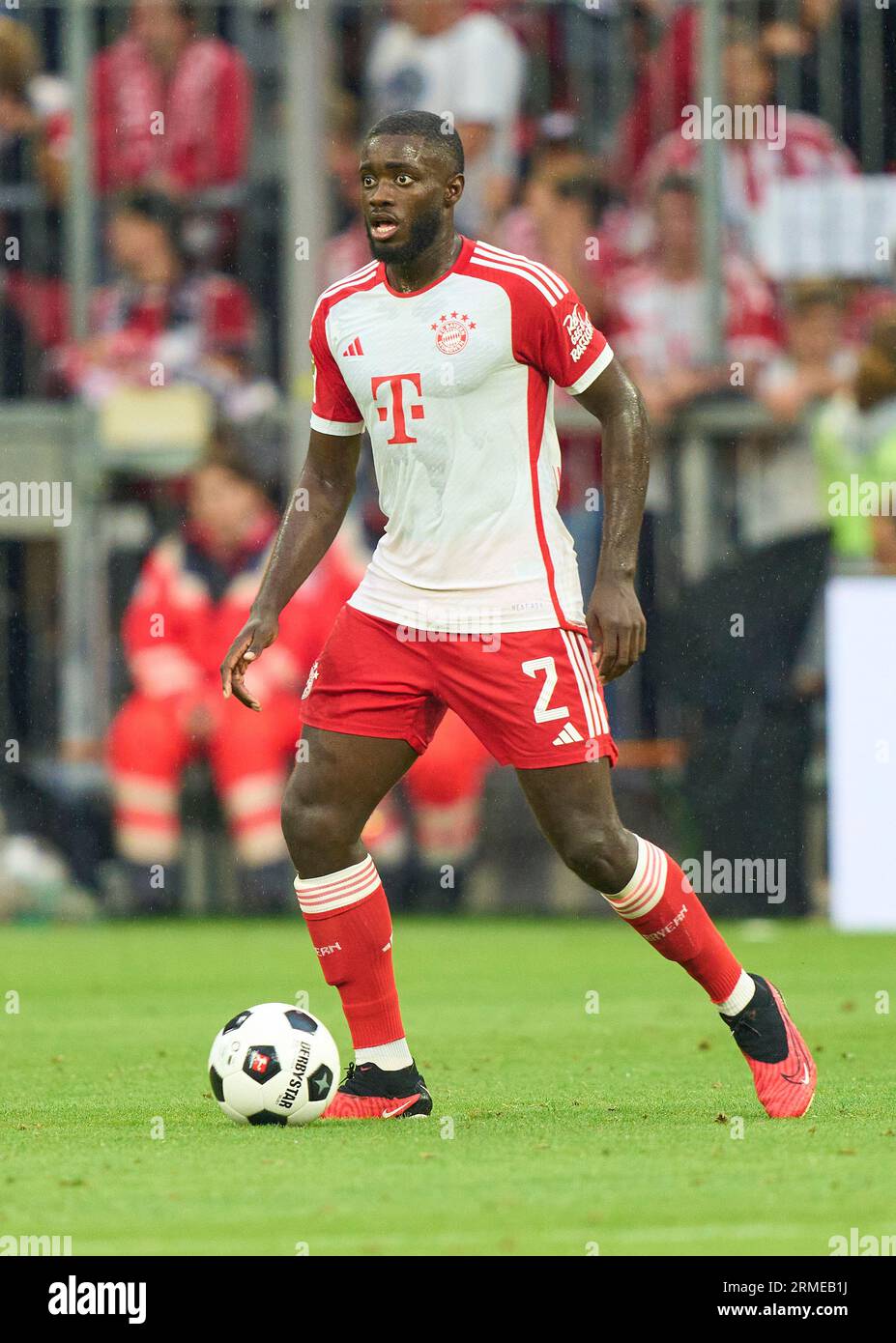 Dayot Upamecano , FCB 2 in the match FC BAYERN MUENCHEN - FC AUGSBURG 3 ...