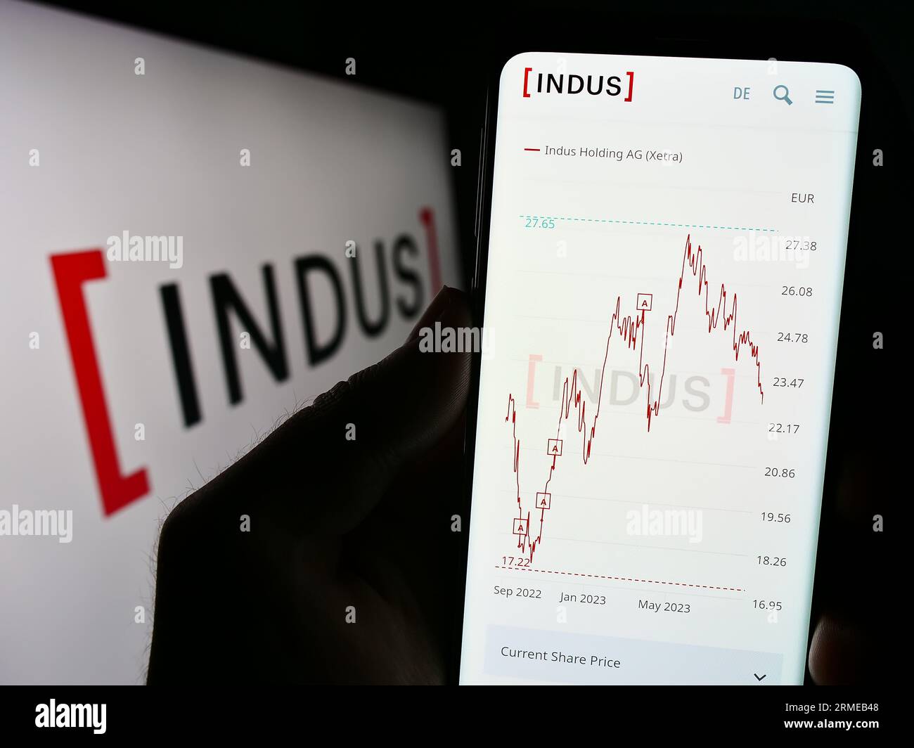 Indus holding logo hi-res stock photography and images - Alamy