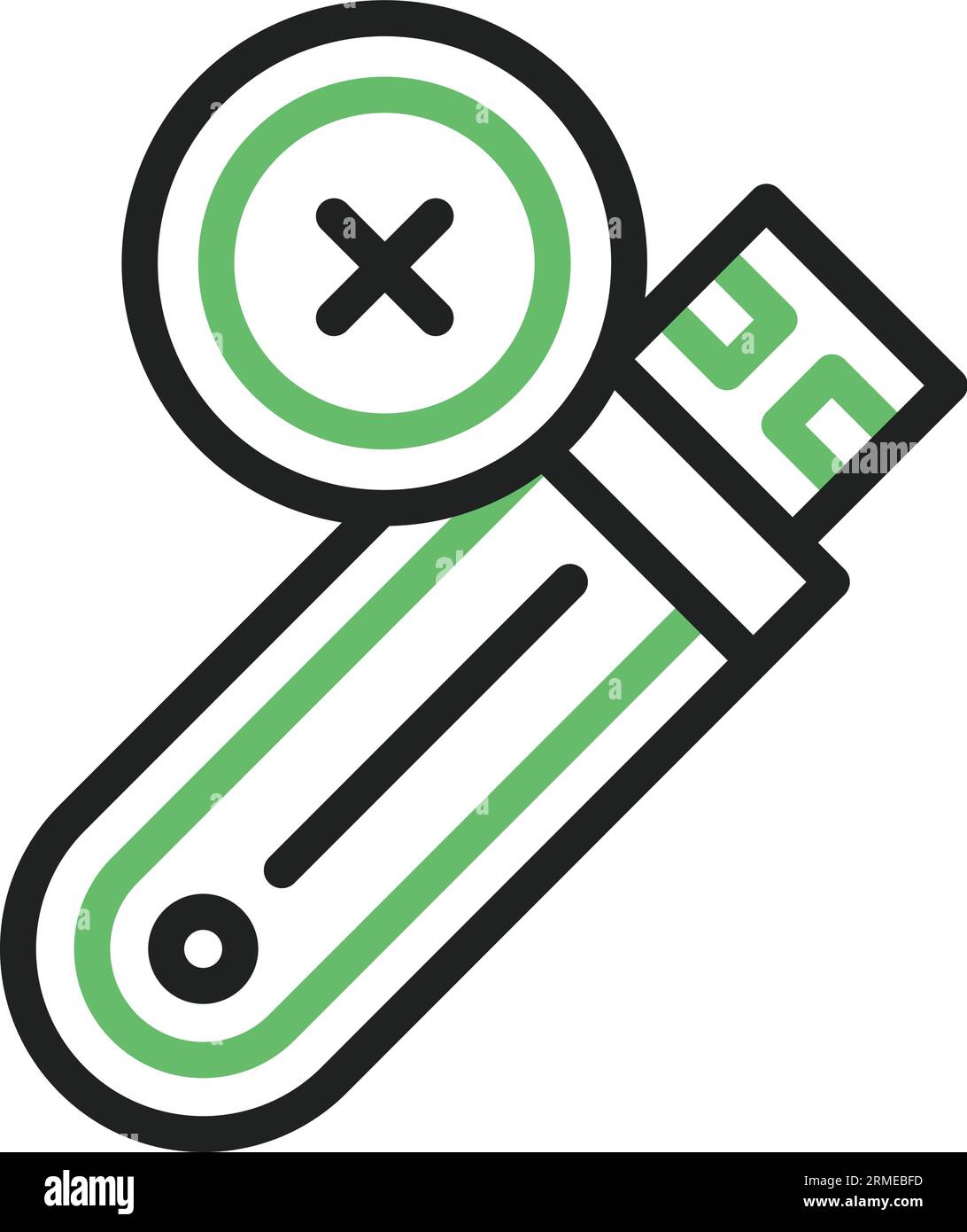 USB Drive Rejected Icon Image Stock Vector Image & Art - Alamy