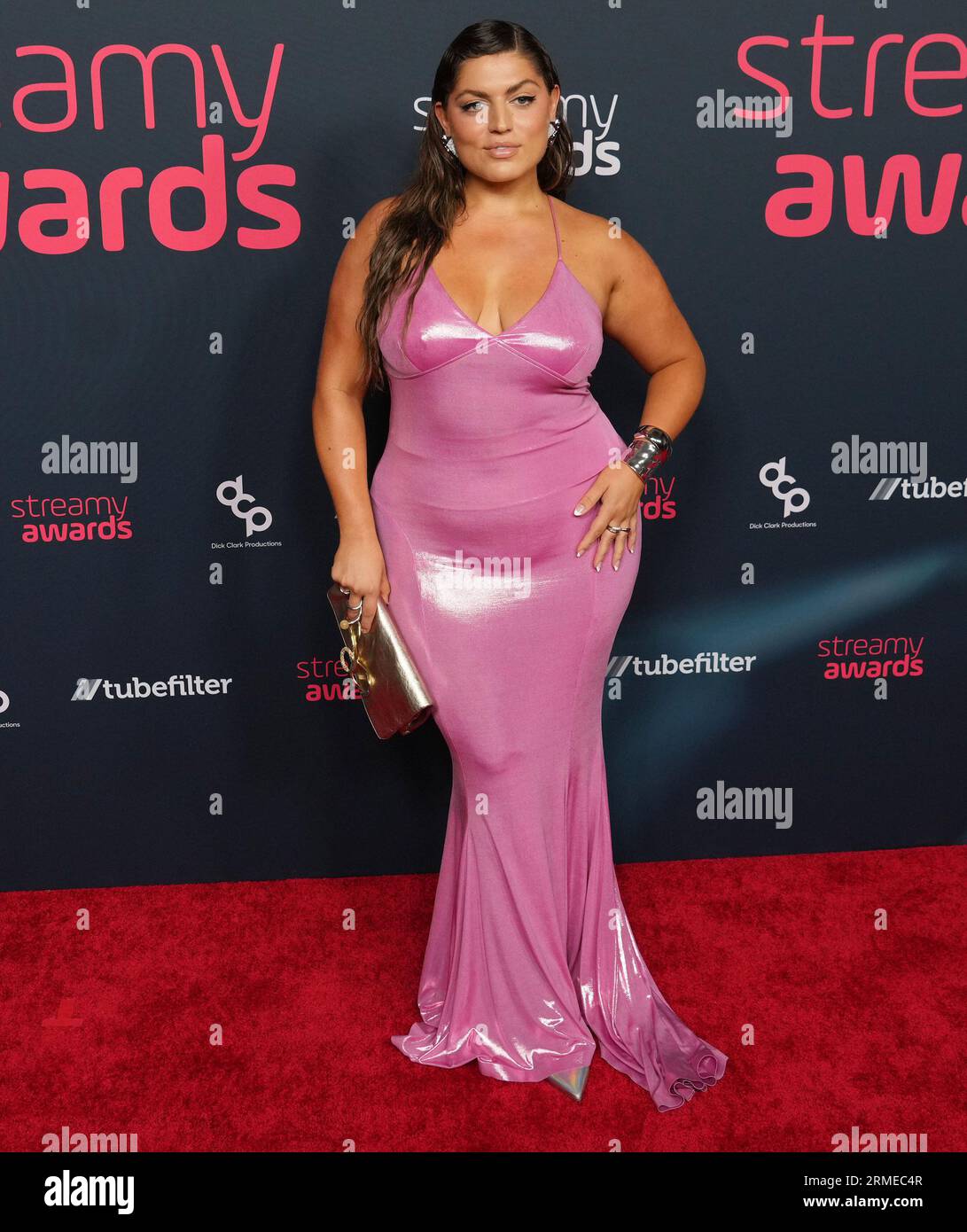 Los Angeles, USA. 27th Aug, 2023. Ella Halikas arrives at the 2023 ...