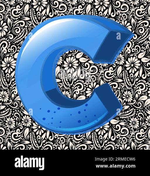 Alphabet Capital Letter C , Alphabet Letter Design, Alphabet Letter ...