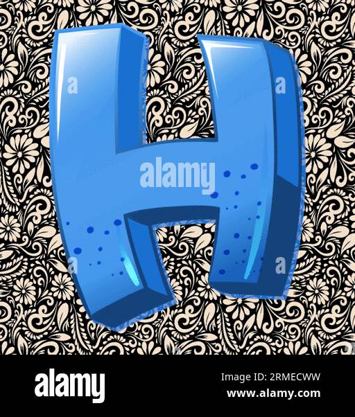 Alphabet Capital Letter H , Alphabet Letter Design, Alphabet Letter ...