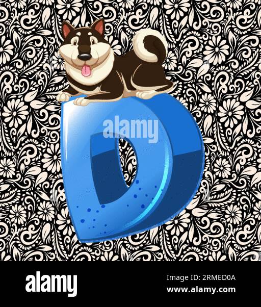 Alphabet Small Letter D , Alphabet Letter Design, Alphabet Letter ...