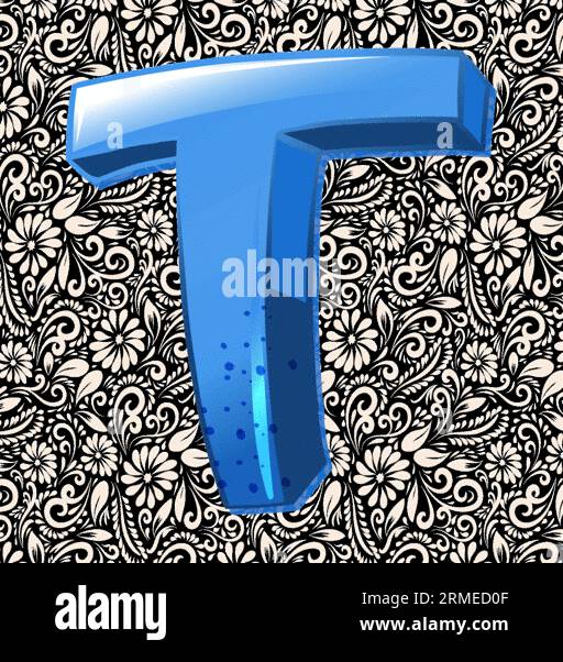 Alphabet Capital Letter T , Alphabet Letter Design, Alphabet Letter ...