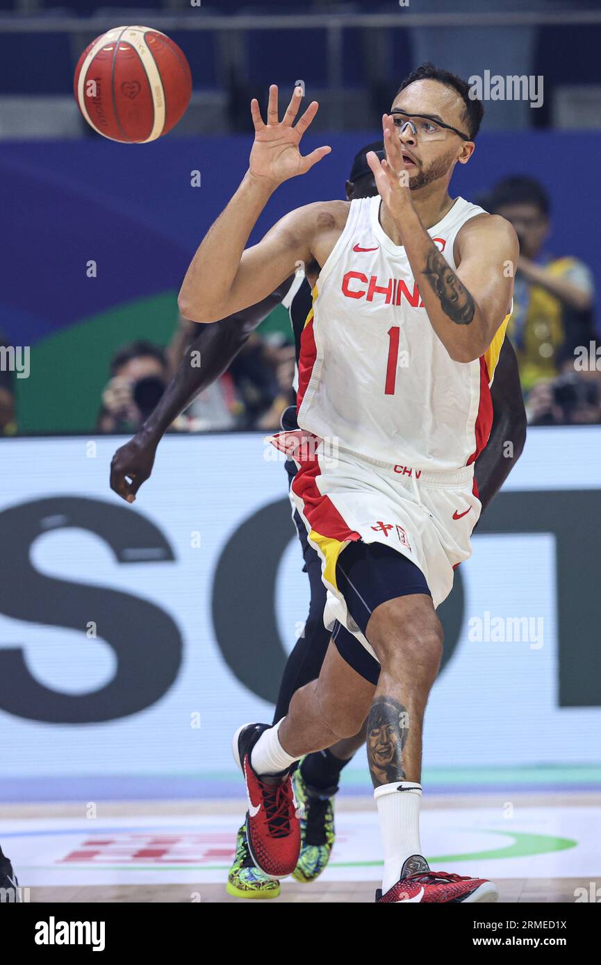 Manila, Philippines. 28th Aug, 2023. Li Kaier of China competes during ...