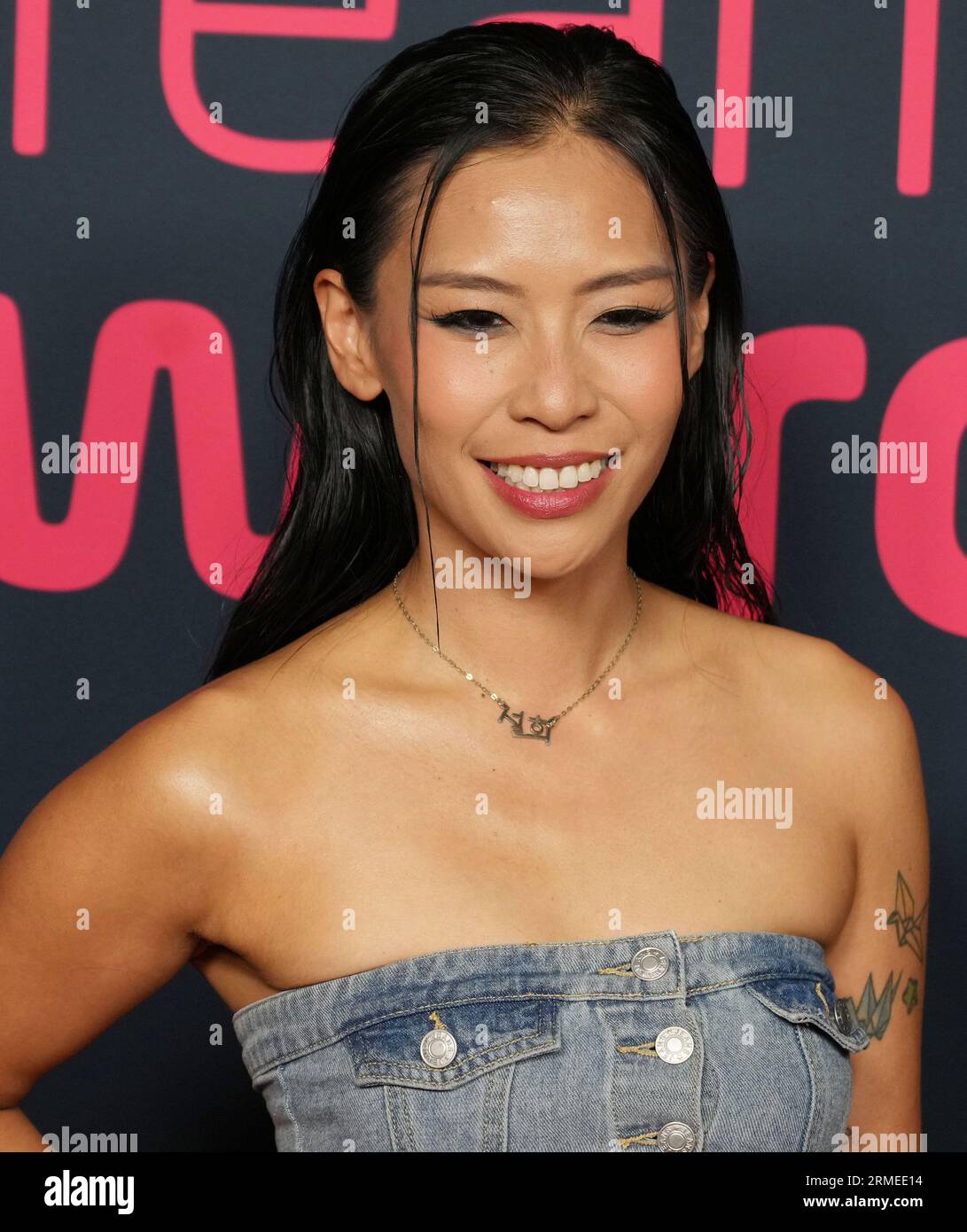 Los Angeles, USA. 27th Aug, 2023. Sulhee Jessica Woo arrives at the ...