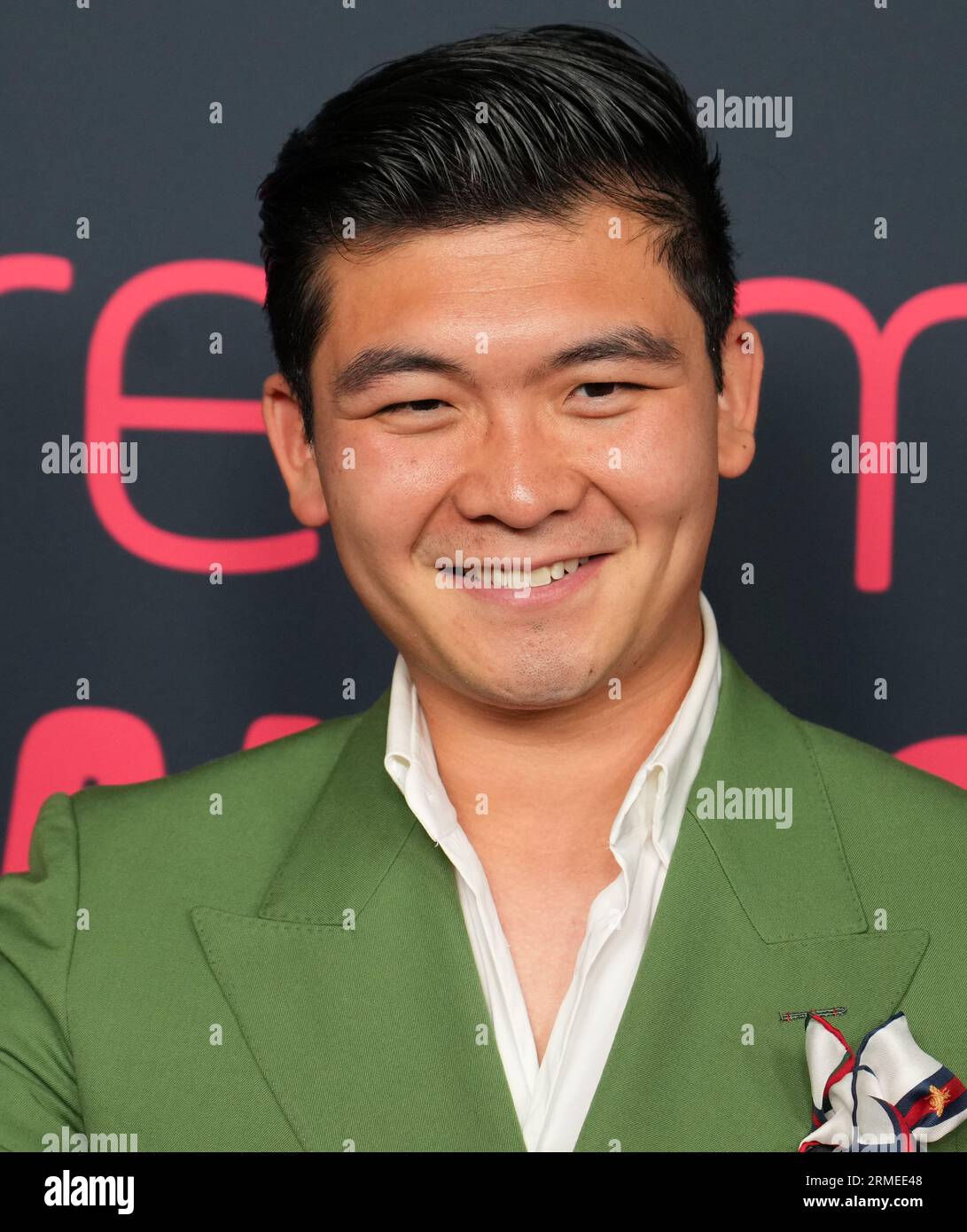 Los Angeles, USA. 27th Aug, 2023. Steven He arrives at the 2023 Streamy ...