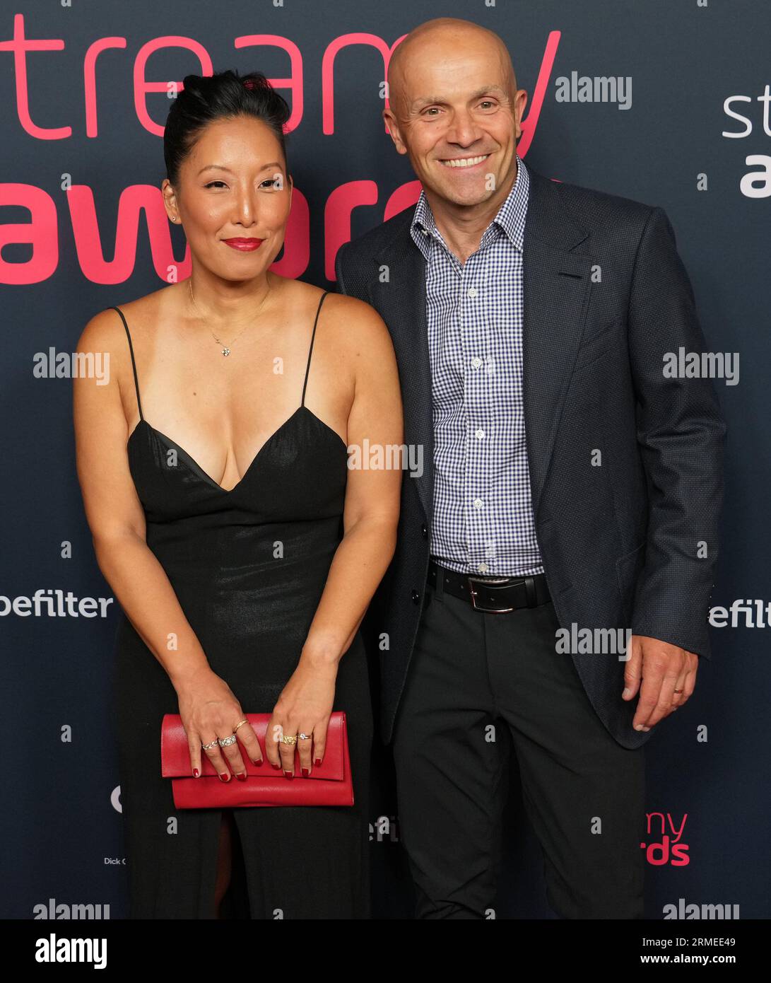 Los Angeles, USA. 27th Aug, 2023. (L-R) Joanne Molinaro and Anthony Molinaro arrives at the 2023 ...