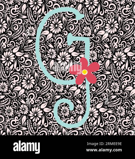 Alphabet Letter G, Alphabet Letter Design, Alphabet Letter illustration ...