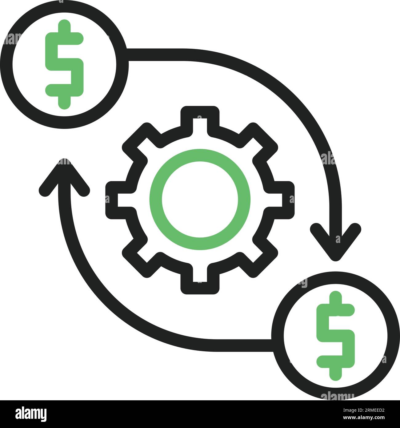 Project Revenue Icon Image Stock Vector Image & Art - Alamy