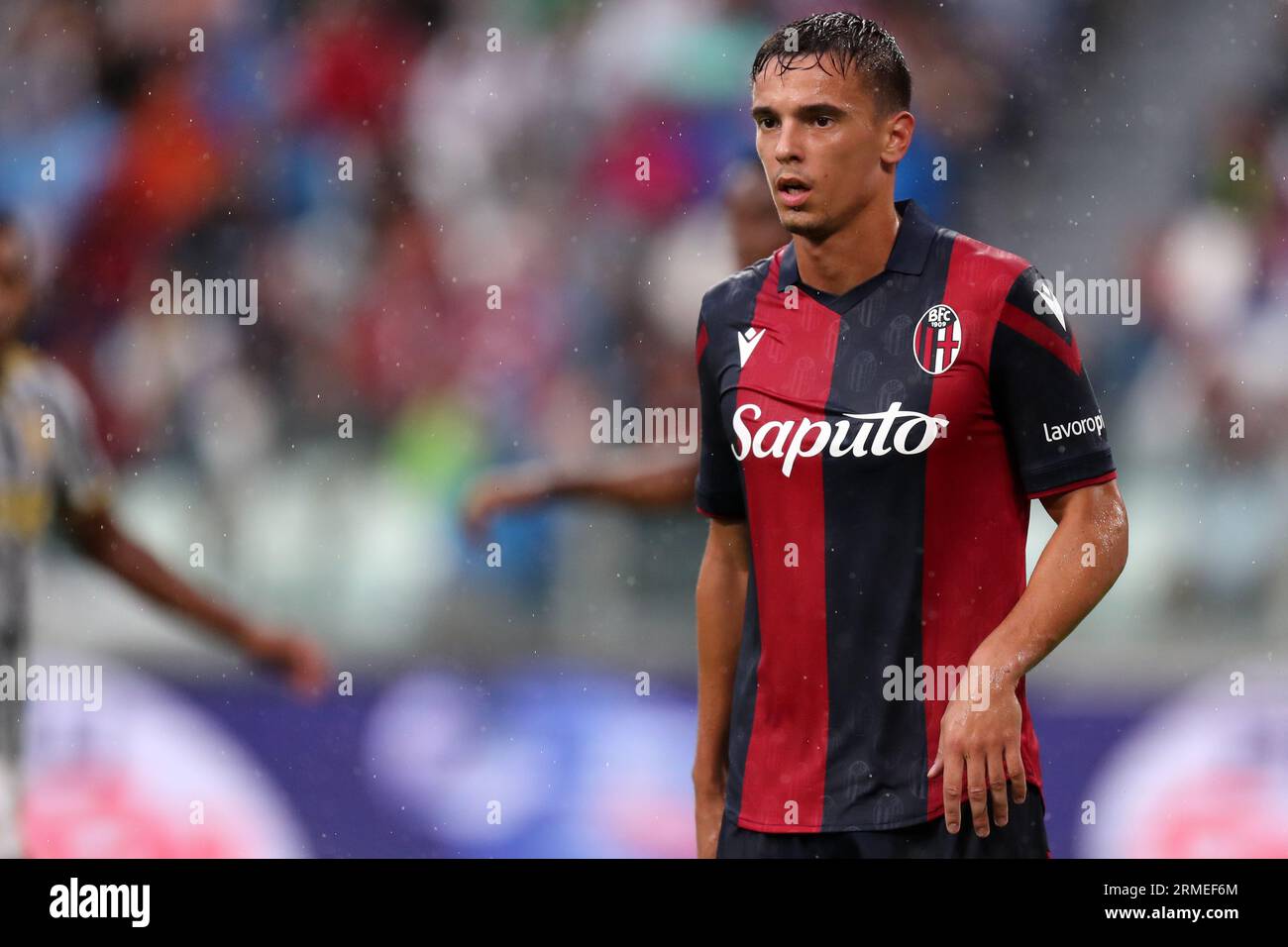 Torino, Italy. 27th Aug, 2023. Nikola Moro of Bologna Fc looks on ...