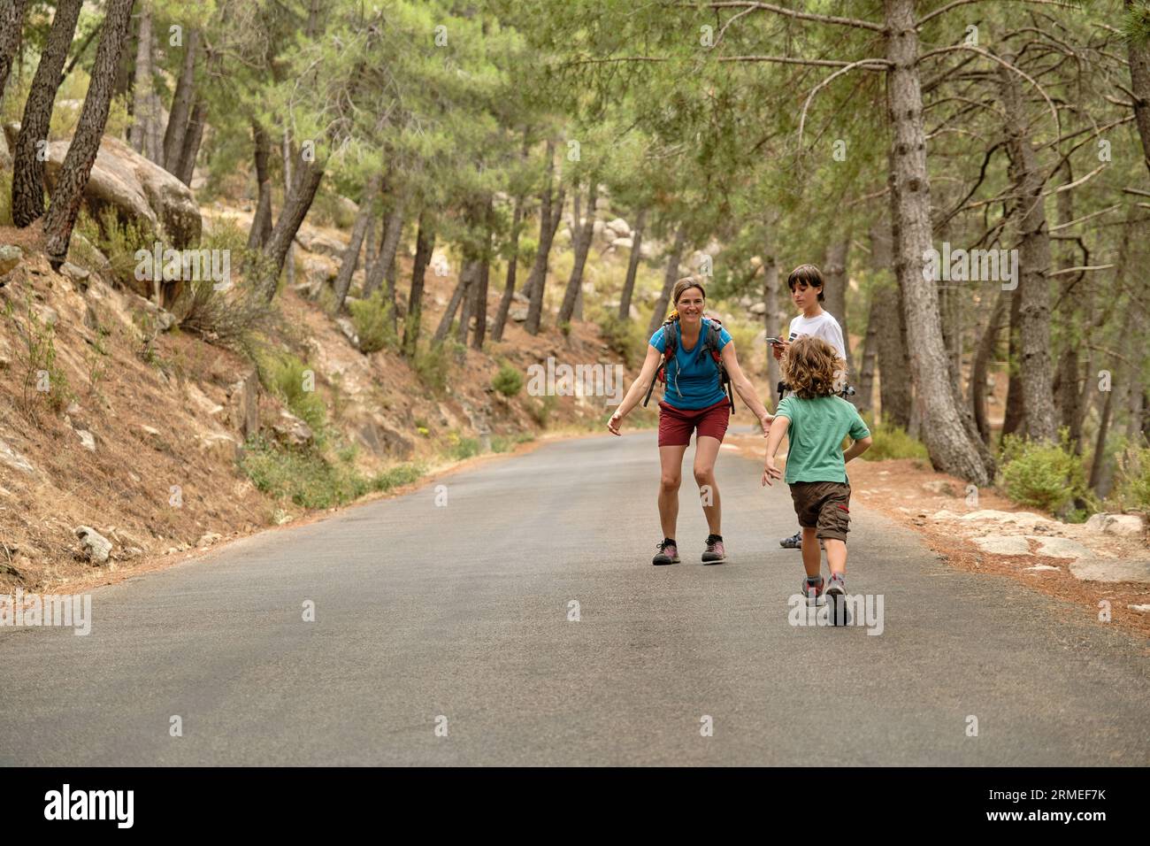 Mother and teenage son anonymous hi-res stock photography and images ...