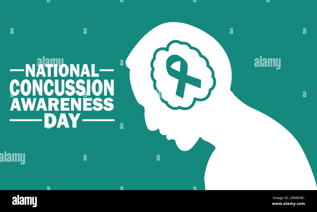 National Concussion Awareness Day Vector illustration. Health concept ...