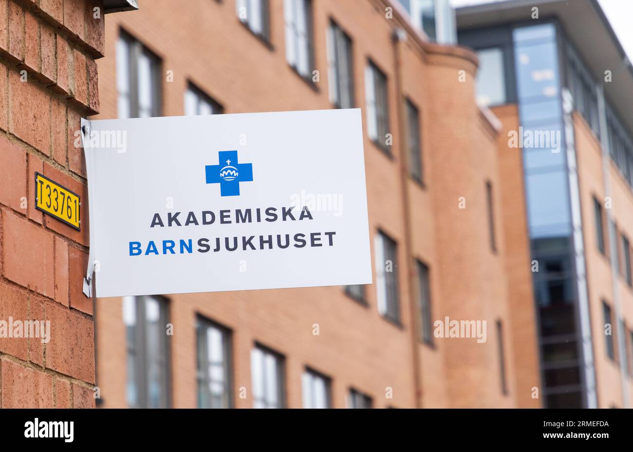 Akademiska barnsjukhuset logga hi-res stock photography and images - Alamy