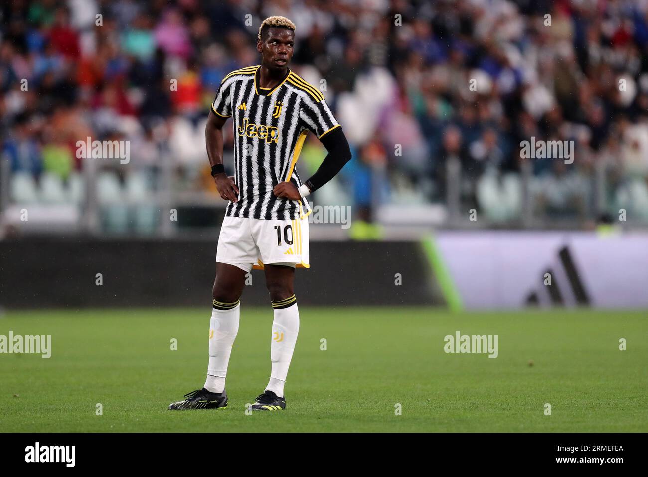 Torino, Italy. 27th Aug, 2023. Paul Pogba of Juventus Fc looks on ...