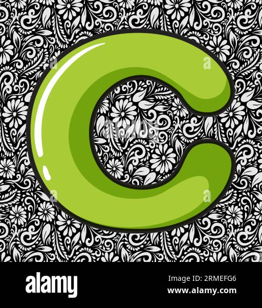 Alphabet Capital Letter C , Alphabet Letter Design, Alphabet Letter ...