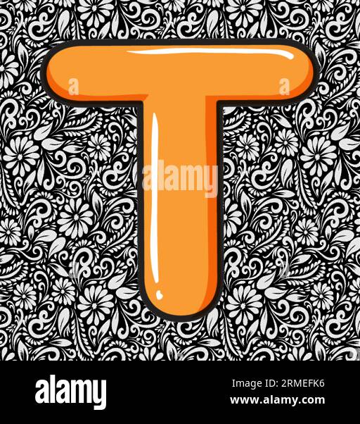 Alphabet Capital Letter T , Alphabet Letter Design, Alphabet Letter ...