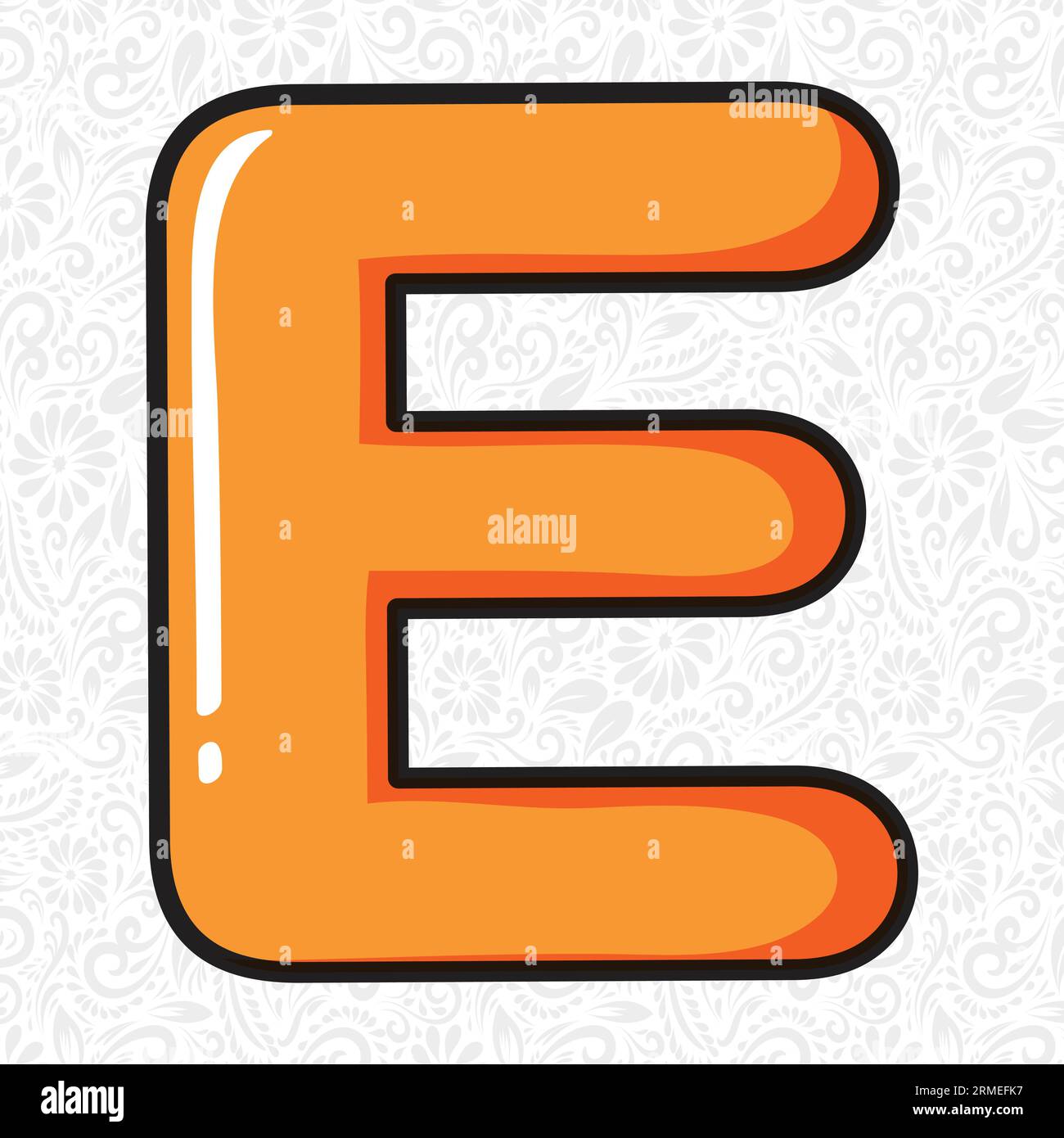 Alphabet Capital Letter E , Alphabet Letter Design, Alphabet Letter ...