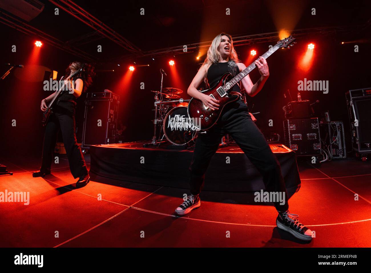 BARCELONA - JUN 17: The Warning (Mexican hard rock band from Monterrey ...