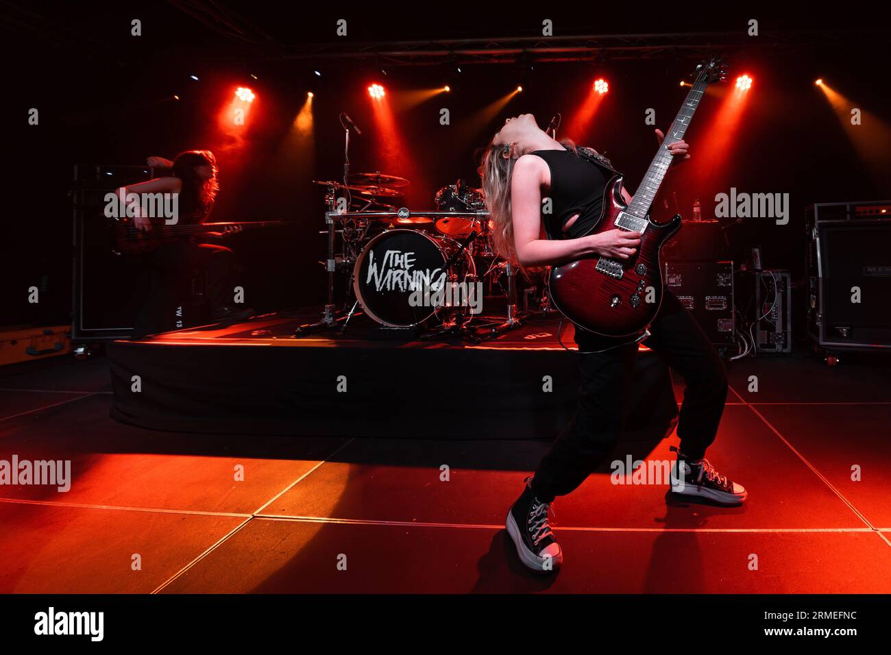 BARCELONA - JUN 17: The Warning (Mexican hard rock band from Monterrey ...