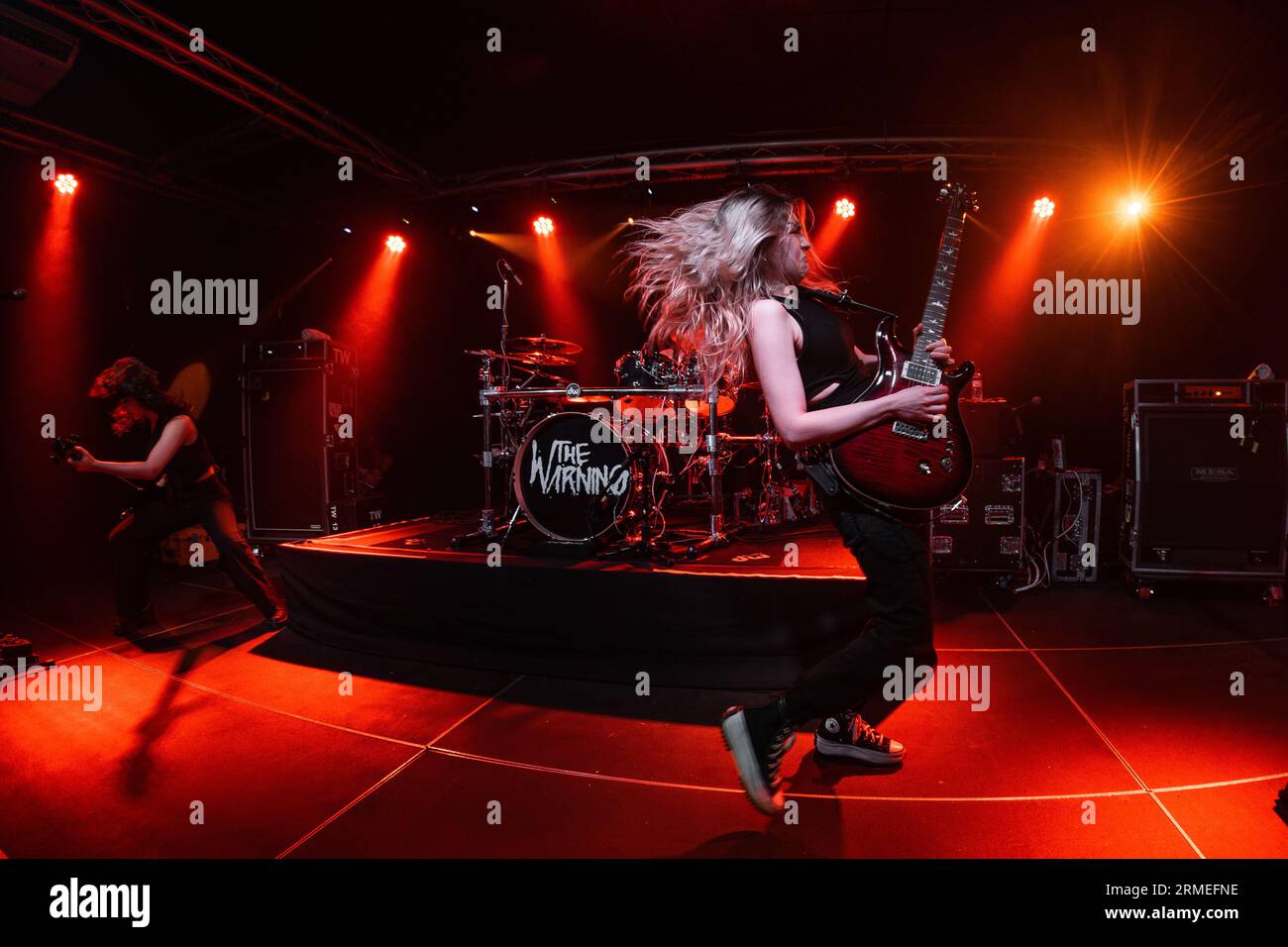 BARCELONA - JUN 17: The Warning (Mexican hard rock band from Monterrey ...