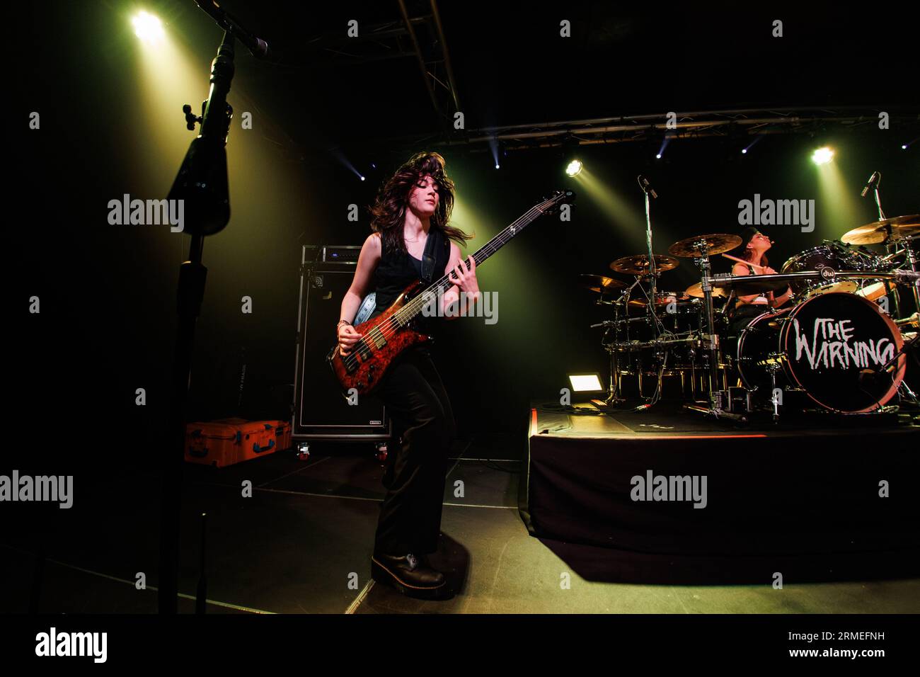 BARCELONA - JUN 17: The Warning (Mexican hard rock band from Monterrey ...