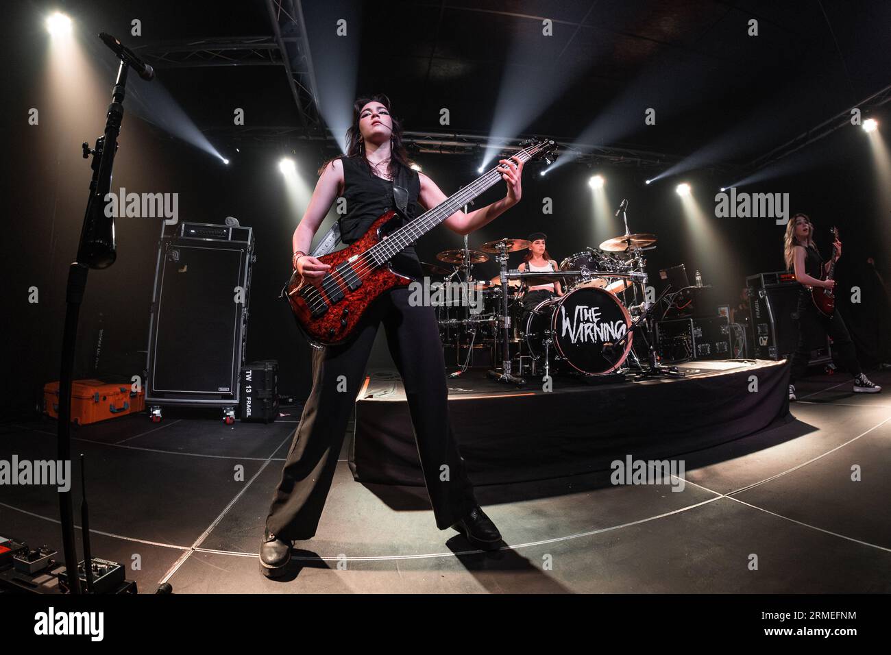 BARCELONA - JUN 17: The Warning (Mexican hard rock band from Monterrey ...