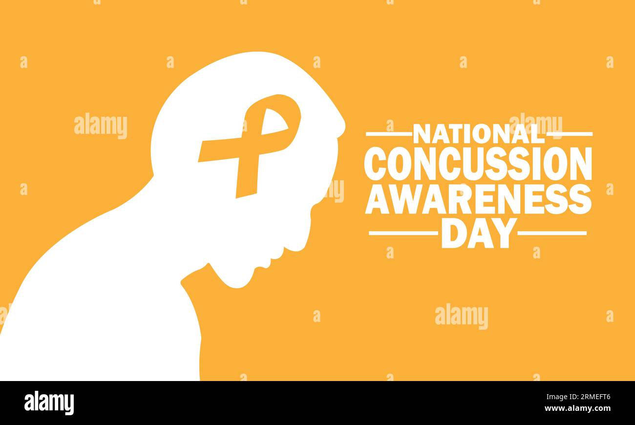 National Concussion Awareness Day Concept. Mental Health concept ...