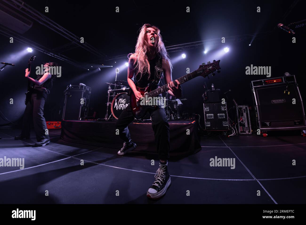 BARCELONA - JUN 17: The Warning (Mexican hard rock band from Monterrey ...