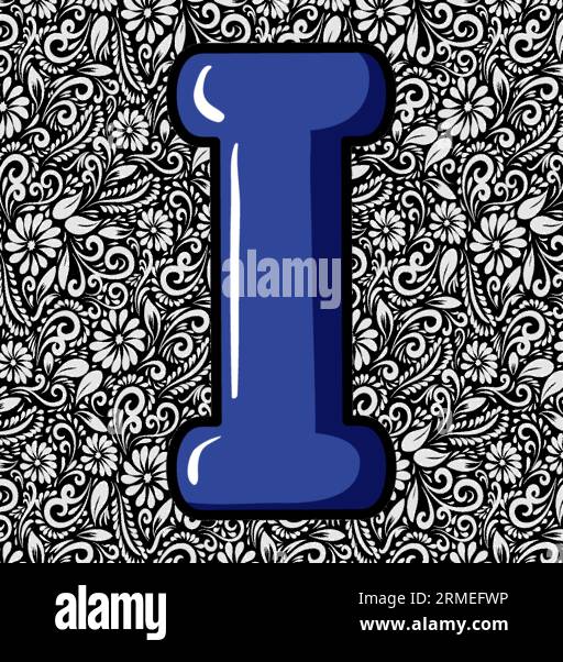 Alphabet Capital Letter I , Alphabet Letter Design, Alphabet Letter ...