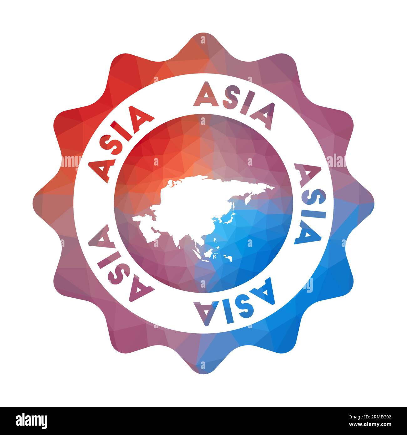 Asia Continent Logo
