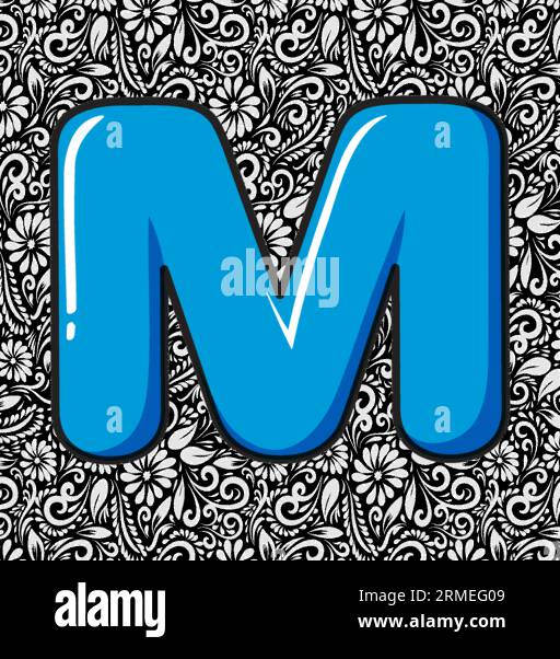 Alphabet Capital Letter M , Alphabet Letter Design, Alphabet Letter ...