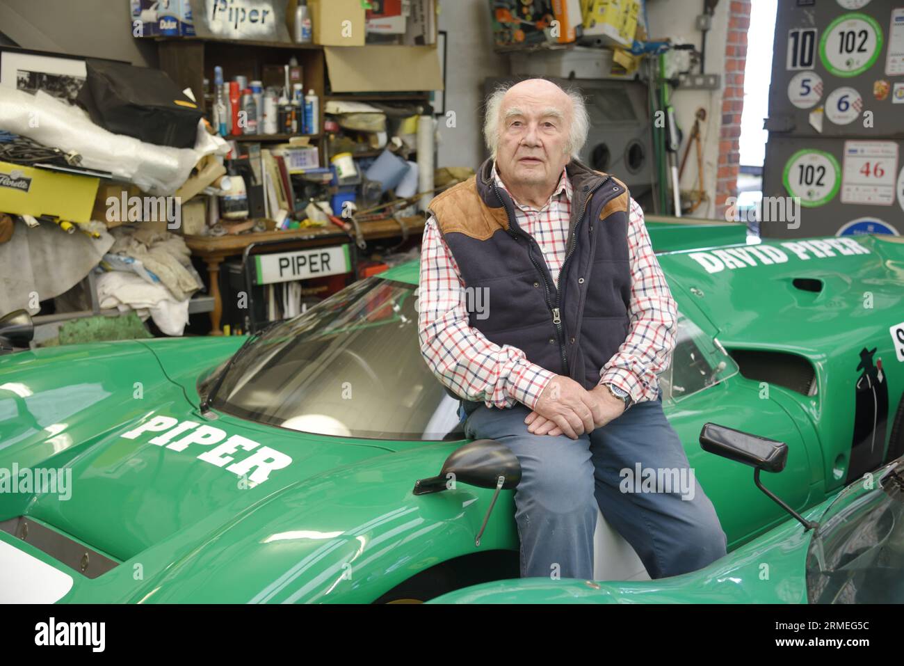 david ruff piper racing driver Stock Photo - Alamy