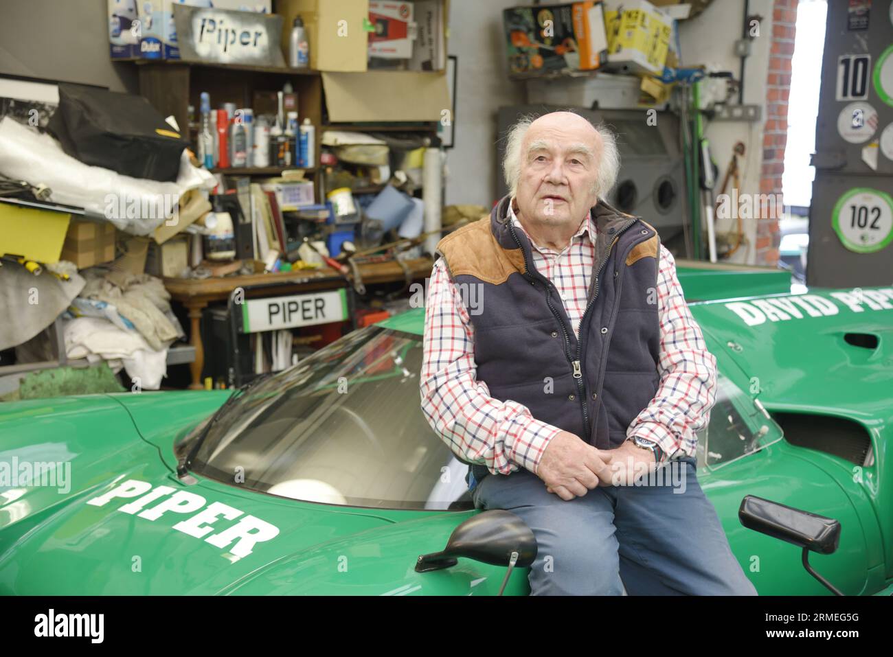 david ruff piper racing driver Stock Photo - Alamy