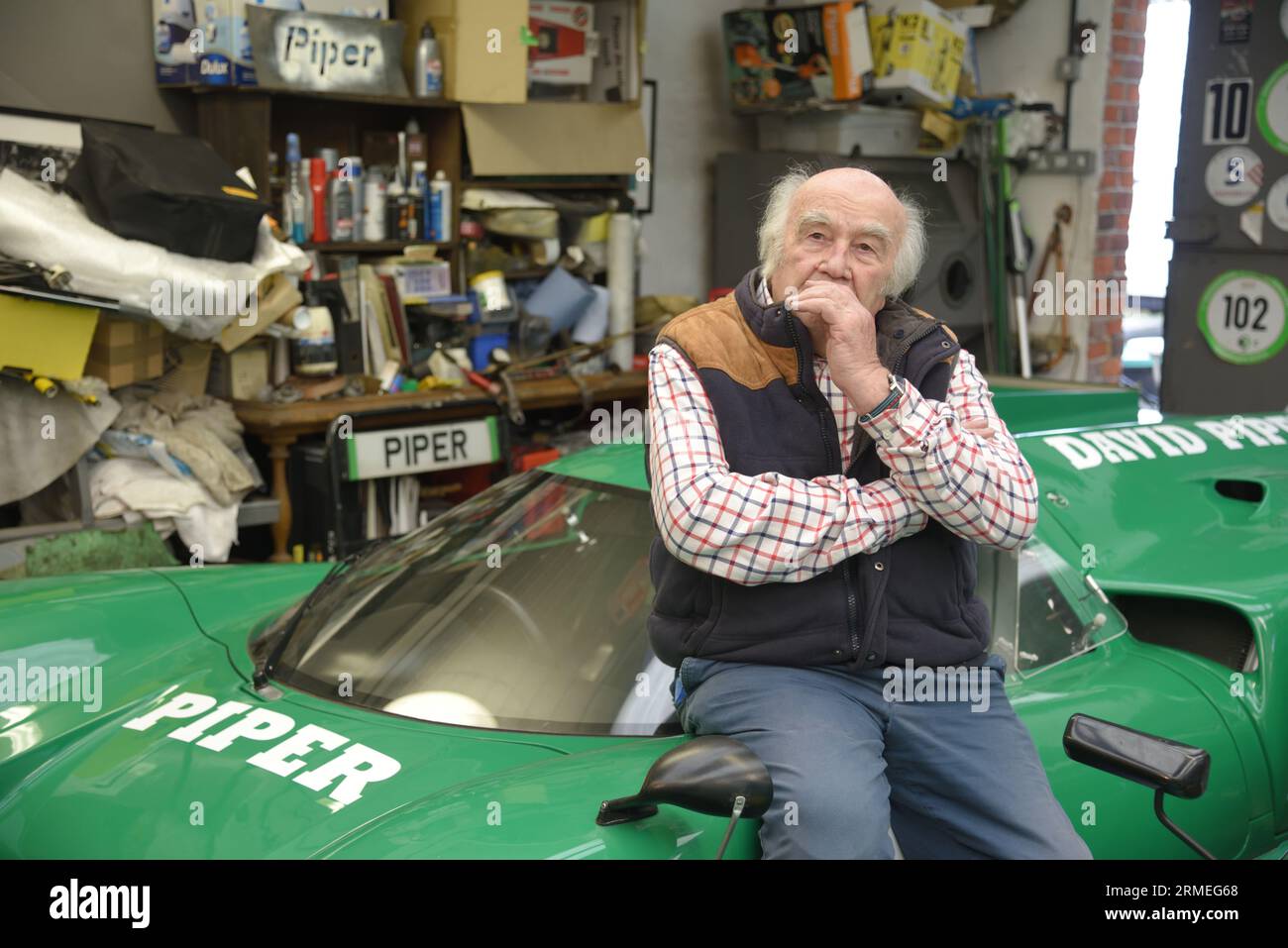 david ruff piper racing driver Stock Photo - Alamy